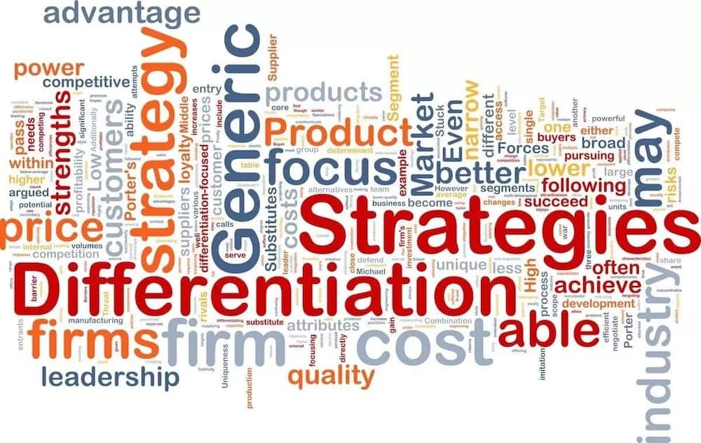 Differentiation strategy definition, pros and cons - Tuko.co.ke Differentiation strategy definition, pros and cons - Tuko.co.ke