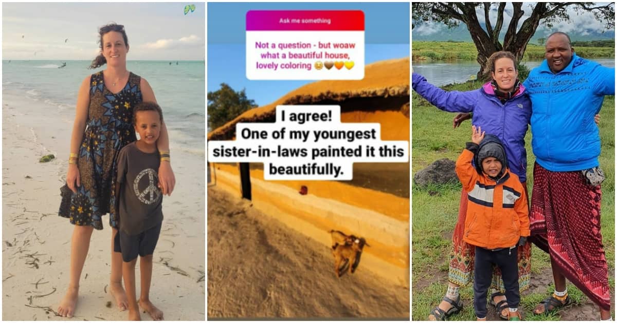 Mzungu Woman Married To Maasai Man Calls Birthing Son In Tanzanian