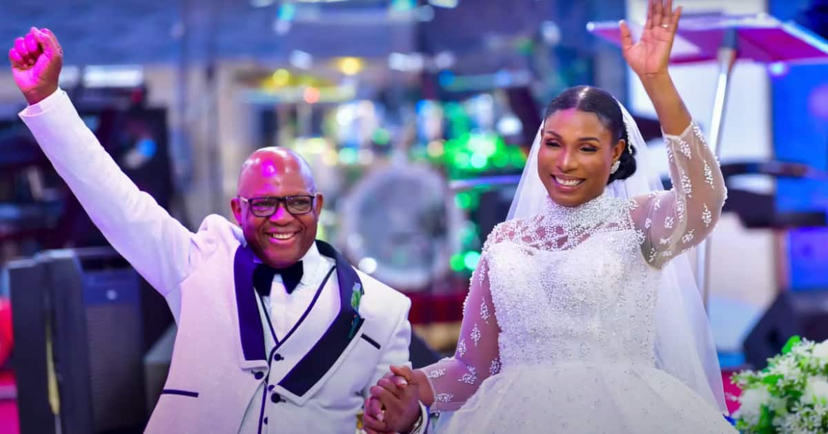 Beautiful Woman Gets Married For The First Time At 53 To 63 Year Old